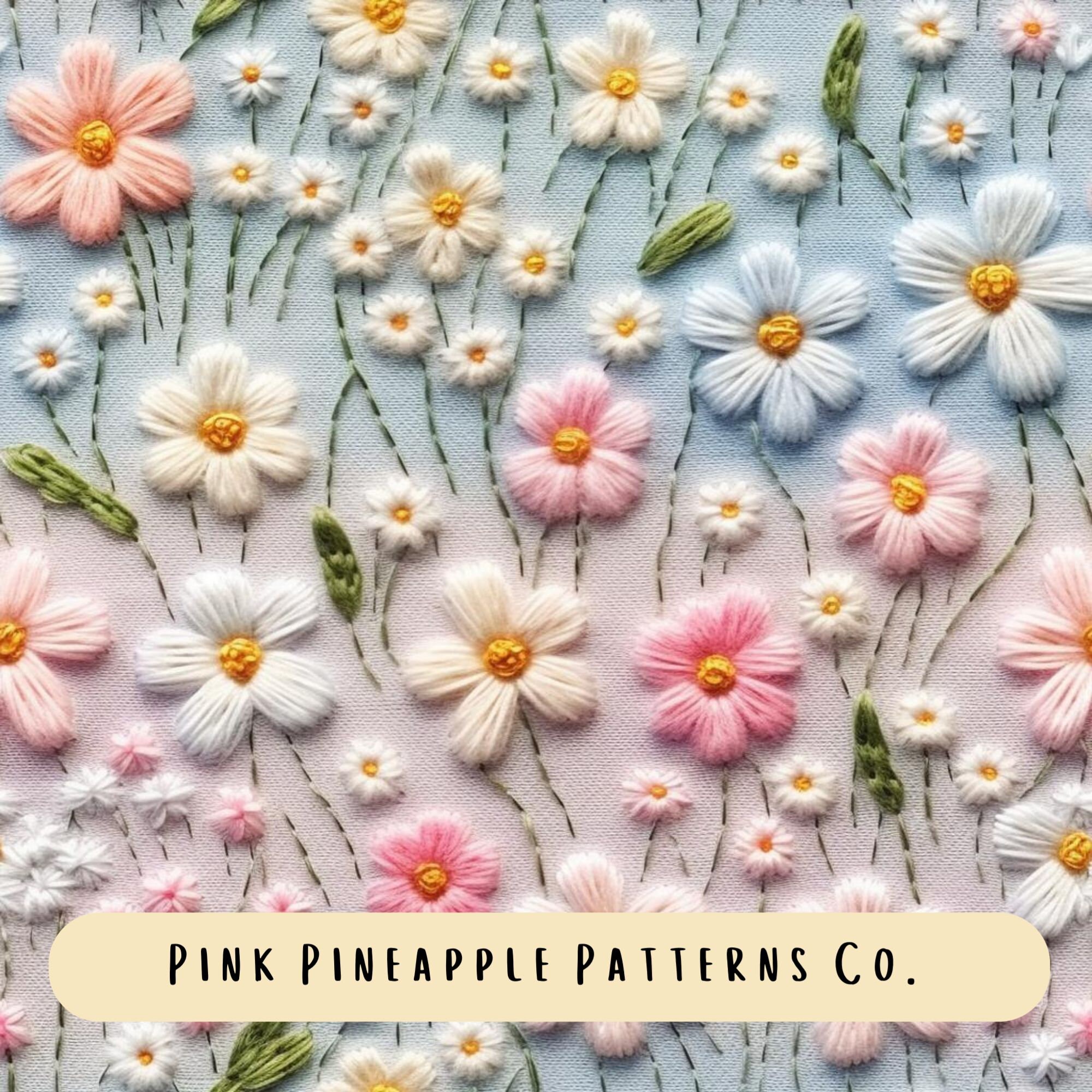 Seamless Spring Floral Pattern, Seamless Floral, Summer Floral ...