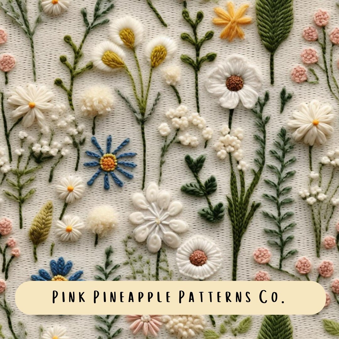 Seamless Spring Floral Pattern, Seamless Floral, Summer Floral ...
