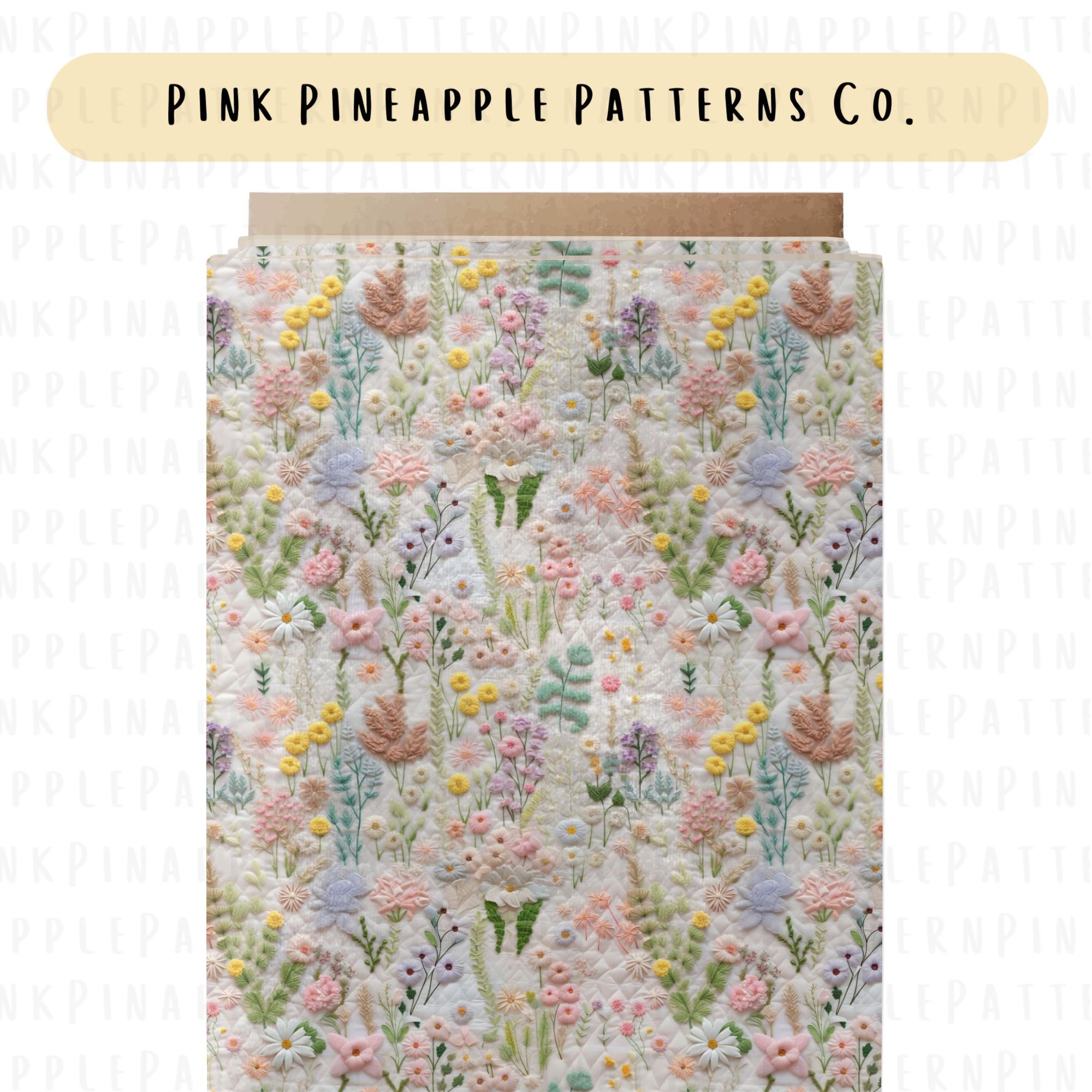 Seamless Spring Floral Pattern, Seamless Floral, Summer Floral ...