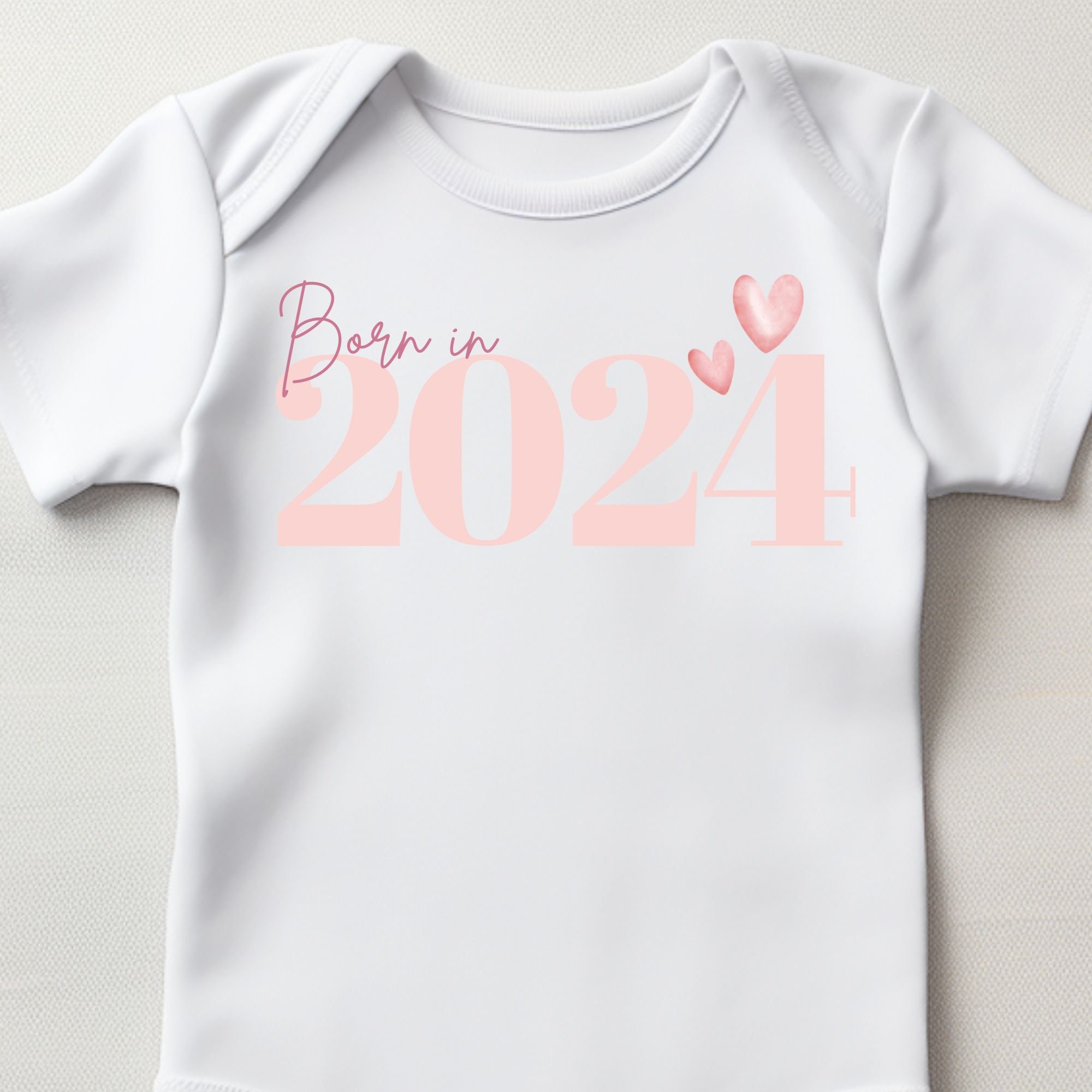 Born in 2024 PNG, New Baby PNG, New Baby Sublimation Design, Born in ...