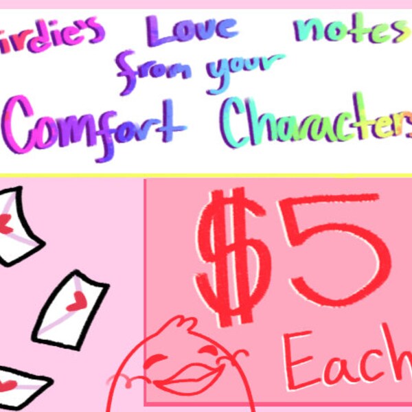 Comfort Character - Etsy