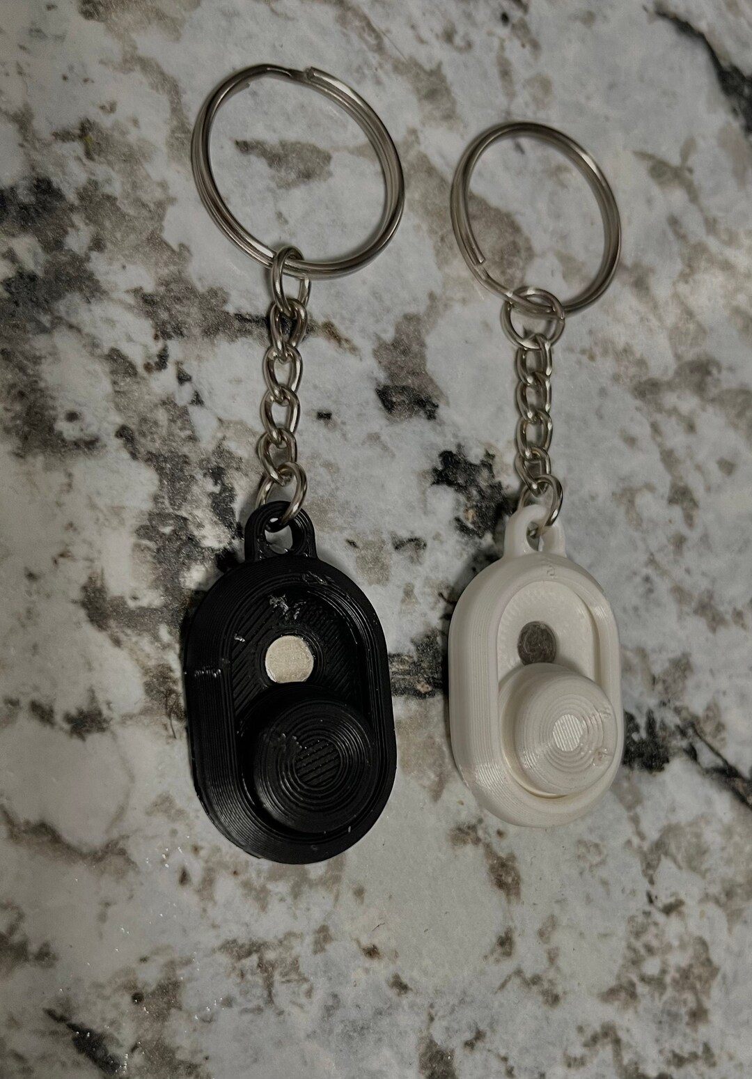 Thumb Fidget Keychain Magnet Slider Fidget Toy - Etsy