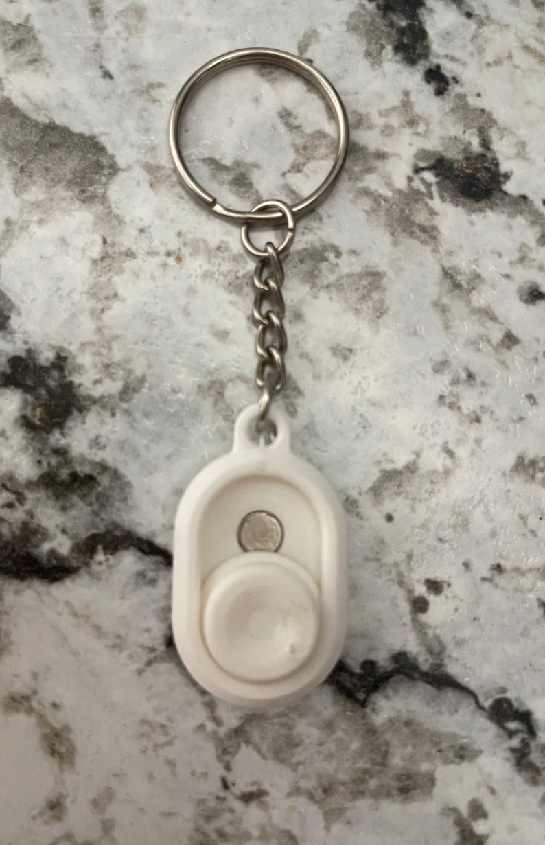 Thumb Fidget Keychain Magnet Slider Fidget Toy - Etsy