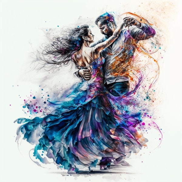 Ballroom Dance Art - Etsy