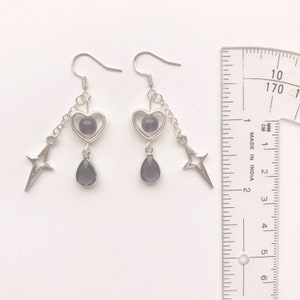Demons Devotion Dark Fairycore Madoka Magica Inspired Earrings - Etsy