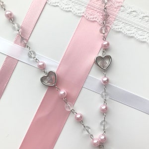 Decorator Coquette Dollette Hyperfeminine Ribbon Charm Necklace - Etsy