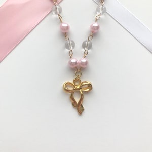 Decorator Coquette Dollette Hyperfeminine Ribbon Charm Necklace - Etsy