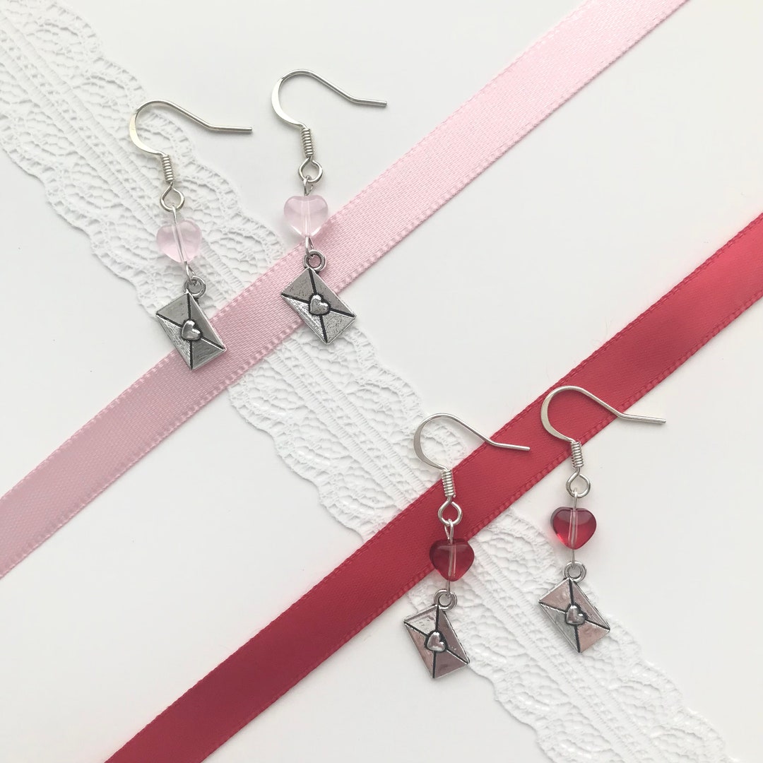 Love Letter Coquette Lovecore Valentine Pink Red Heart Matching ...