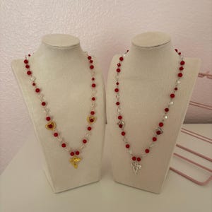 Decorator Coquette Dollette Hyperfeminine Ribbon Charm Necklace - Etsy