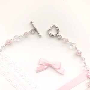 Decorator Coquette Dollette Hyperfeminine Ribbon Charm Necklace - Etsy