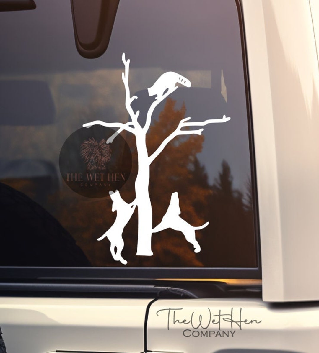 Coonhunting Decal Coon Hunting Decal Hound Dog Decal - Etsy