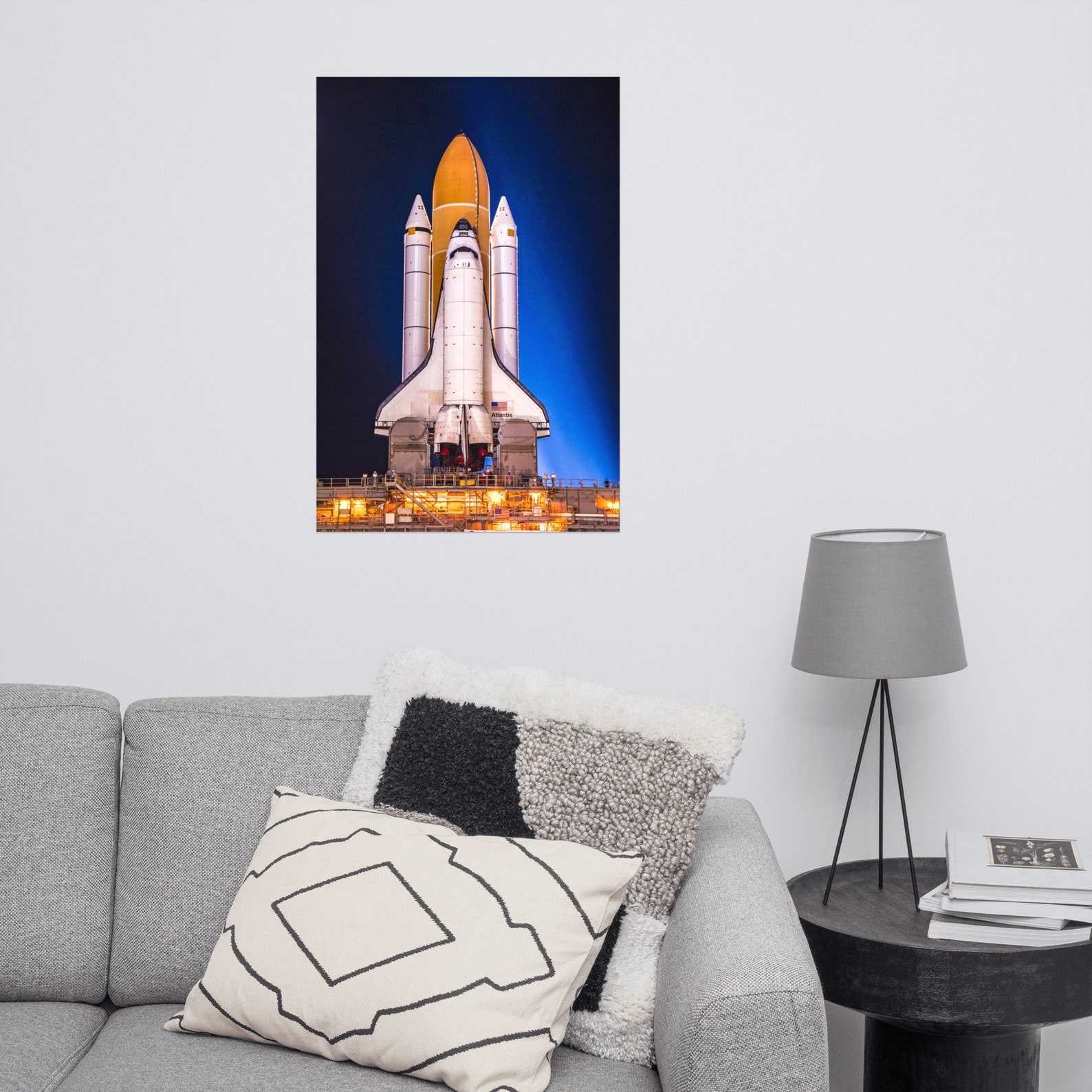 Space Shuttle Poster - Etsy