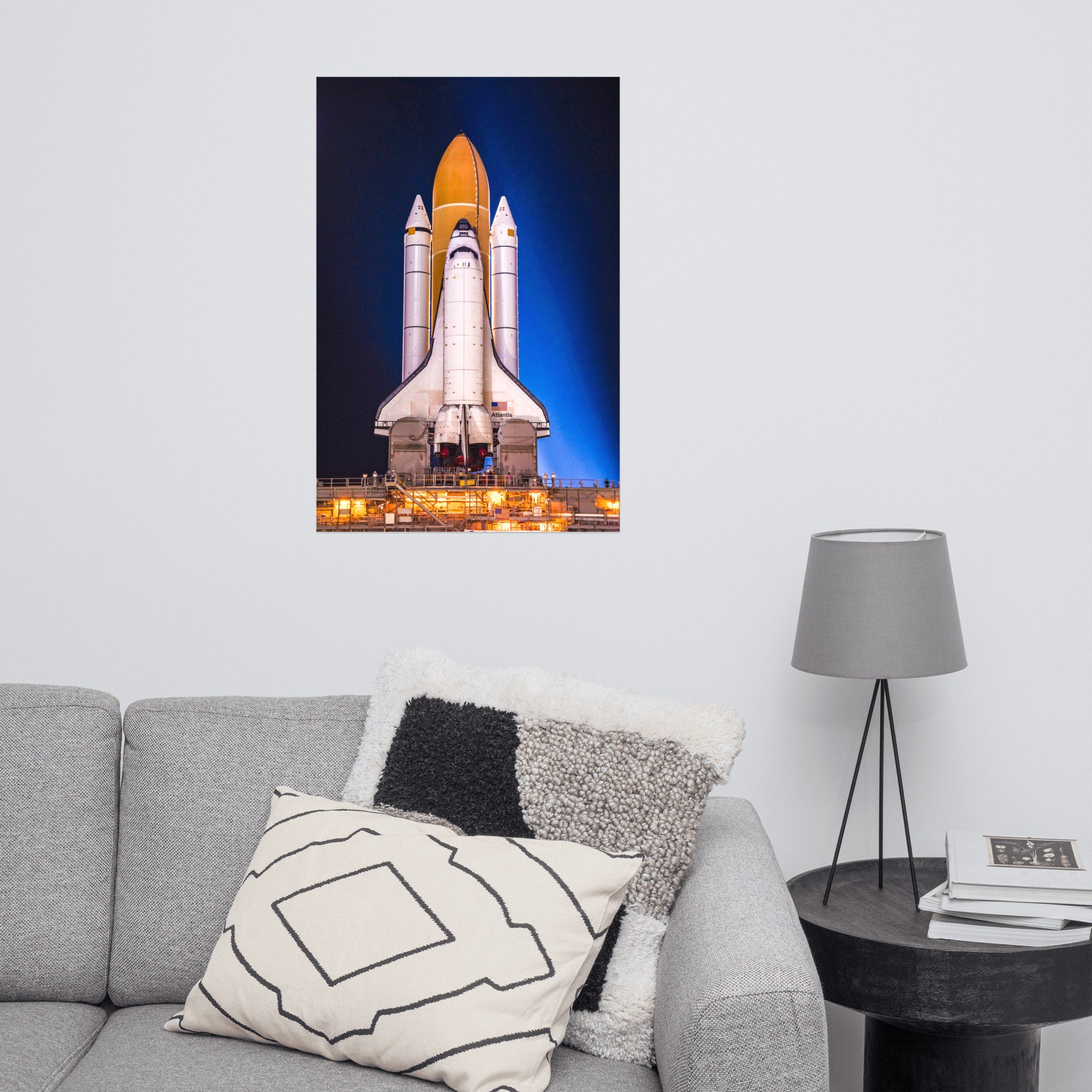 Space Shuttle Poster - Etsy