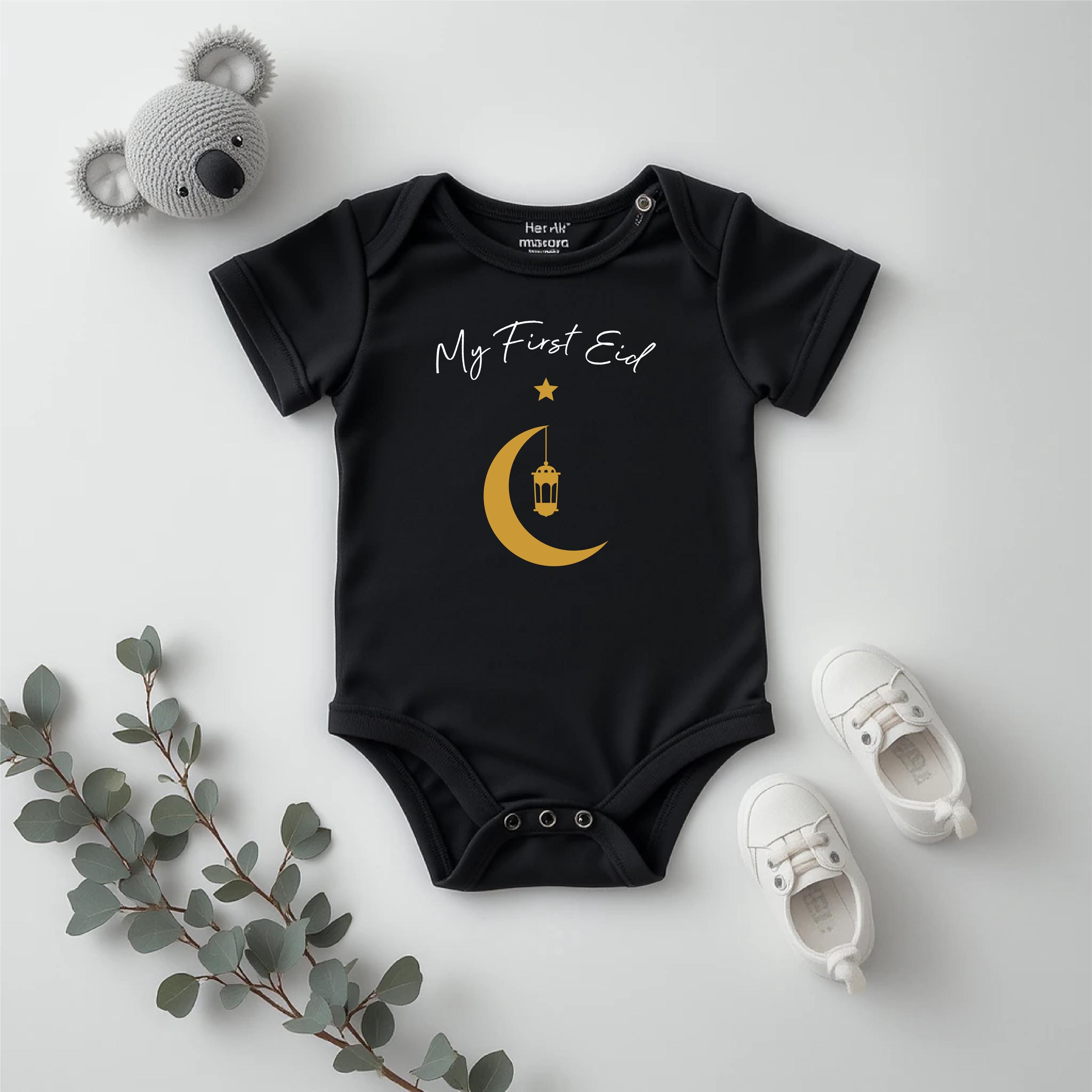 My First Eid SVG Bundle, Baby Onesie Design, Ramadan SVG, First Eid ...