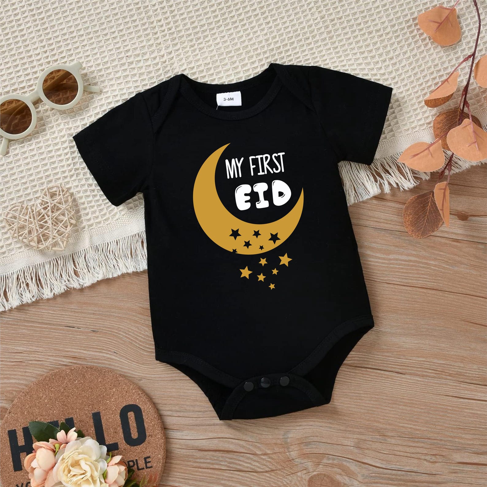 My First Eid SVG Bundle, Baby Onesie Design, Ramadan SVG, First Eid ...