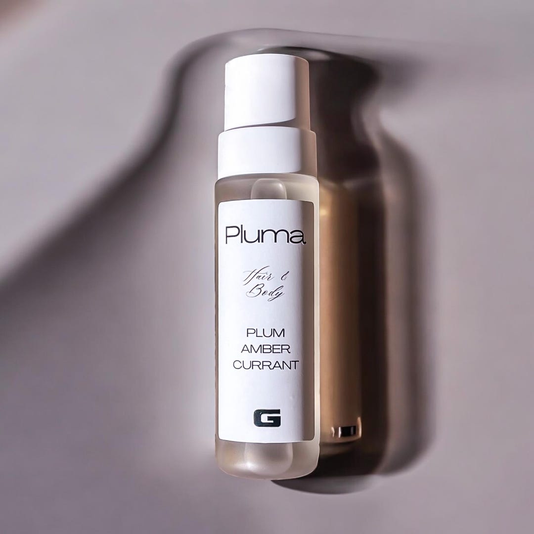 PLUMA Black Plum Fruity Body & Hair Fragrance Spray 160 ML Fine Mist ...