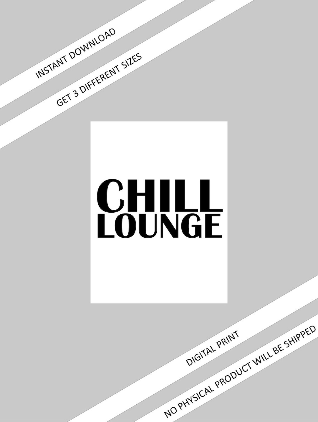 Chill Lounge Canvas Poster Print Poster 30x40 Cm - Etsy