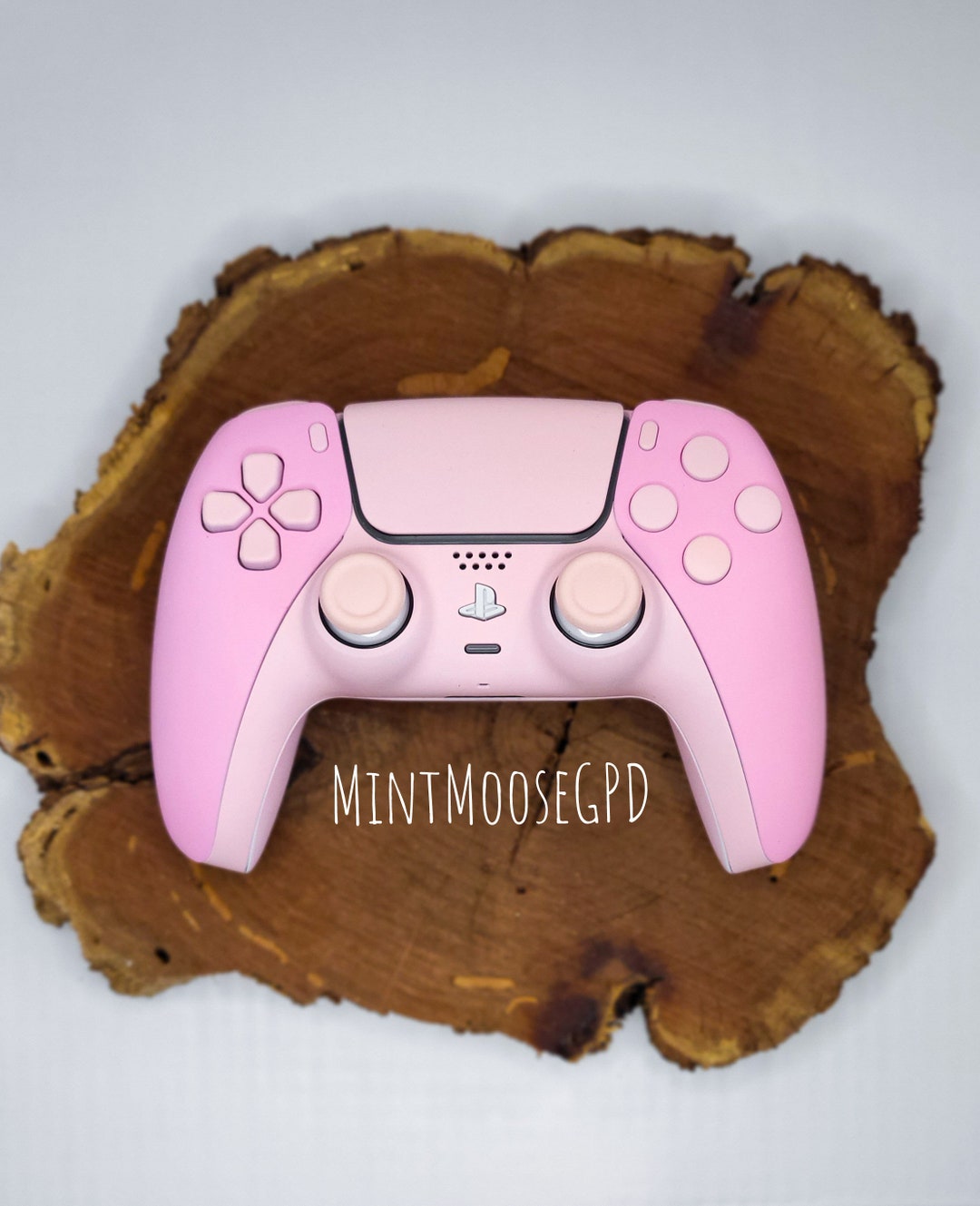 Custom Painted Ps5 Dualsense Controller Pink Pastel - Etsy
