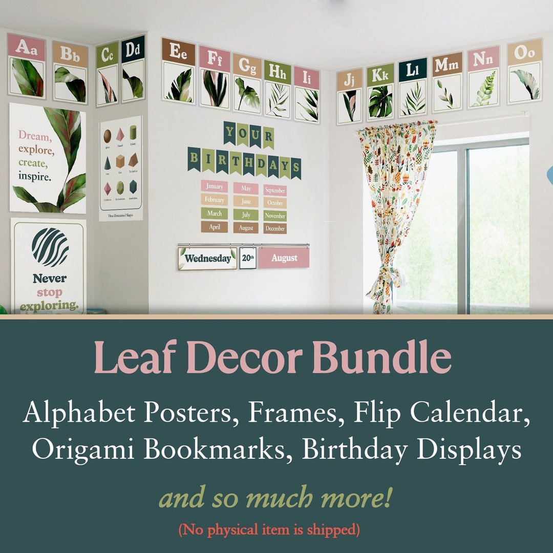 Boho Classroom Decor Elementary Bundle English Classroom Decor Science ...