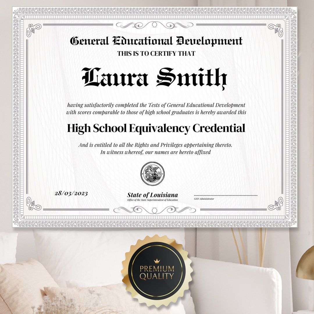 Fake Diploma, Fake GED, Fake Highschool Diploma, Buy Fake Diploma - Etsy