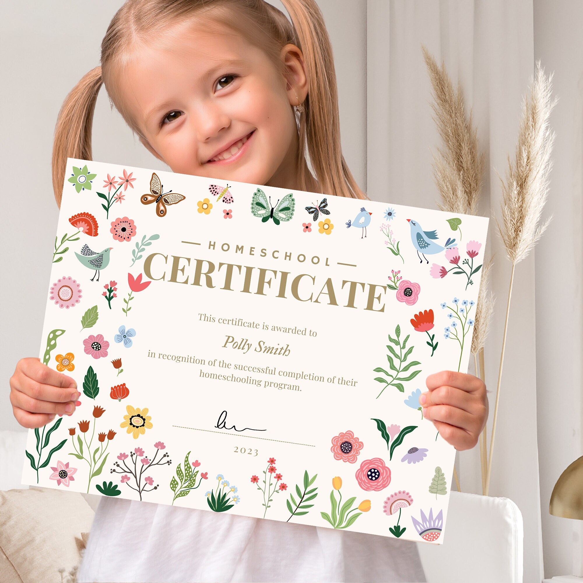 Editable Kindergarten Certificate Template Printable Certificate ...
