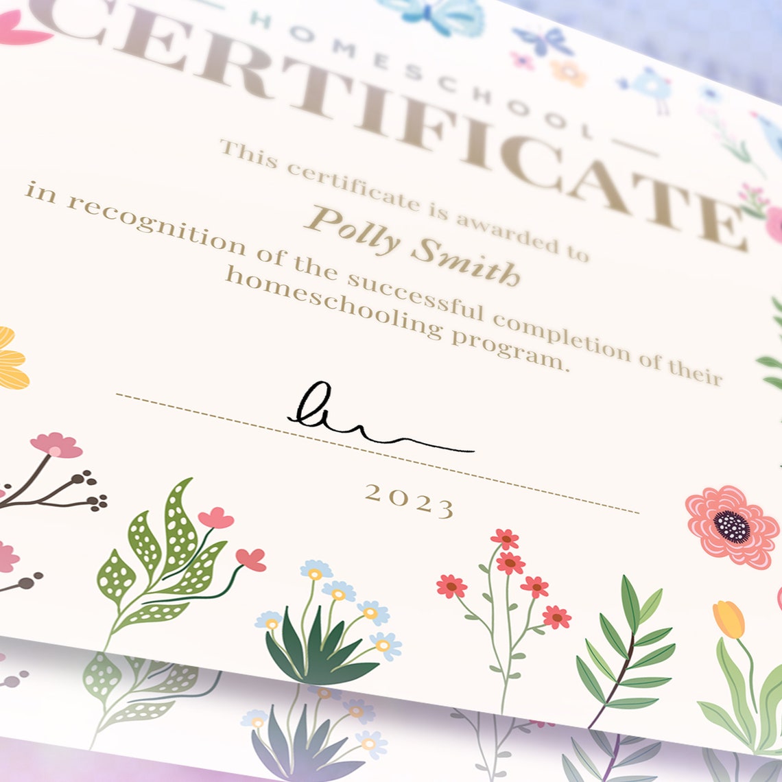 Editable Kindergarten Certificate Template Printable Certificate ...