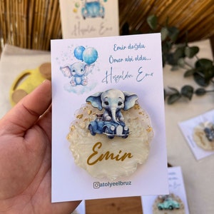 Epoxy Magnet, Wood Figured Epoxy Magnet,baby Shower Gifts,birthday ...