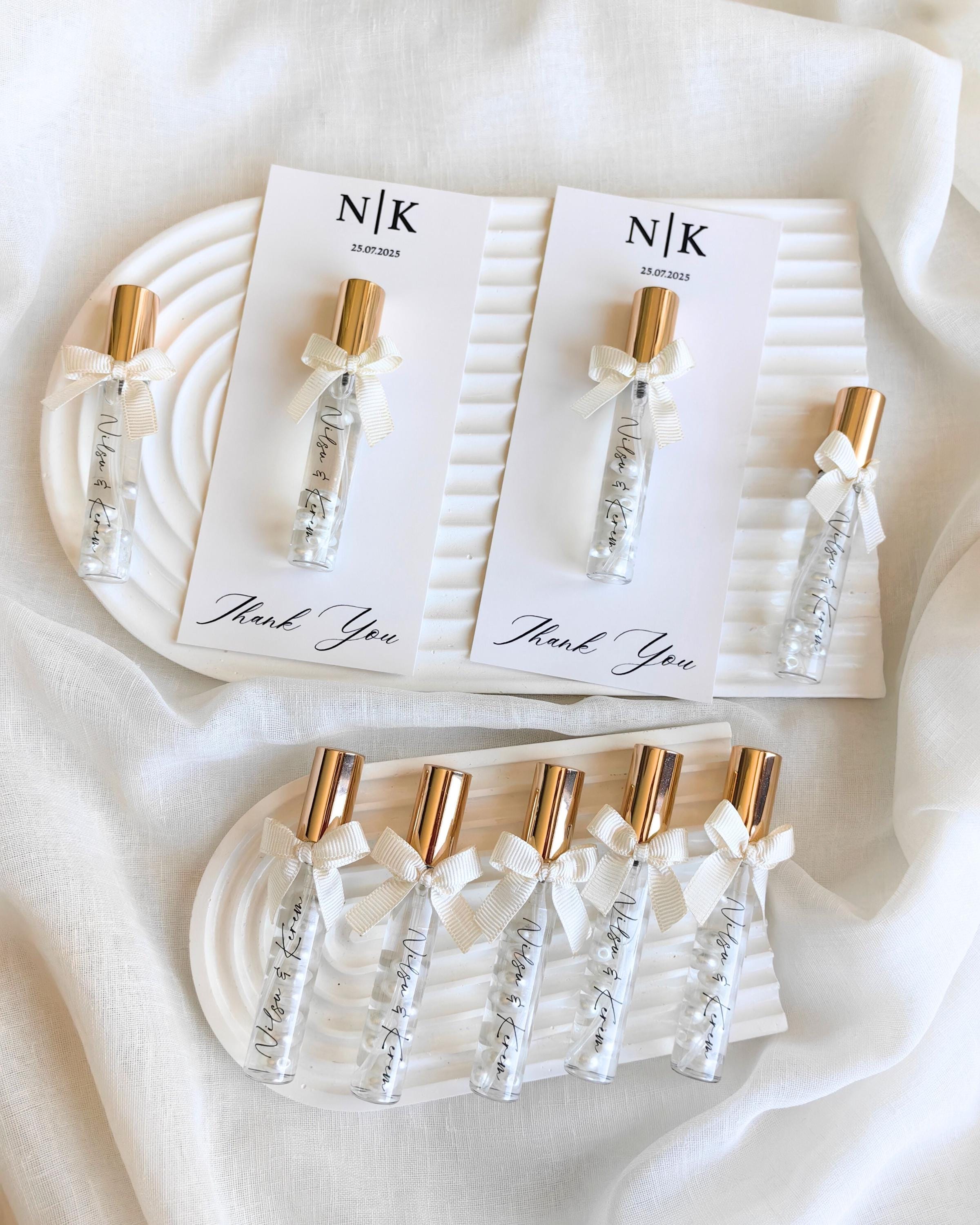 Custom Wedding 10 Ml Perfume Bottle : Engagament, Bridal Shower, Baby ...