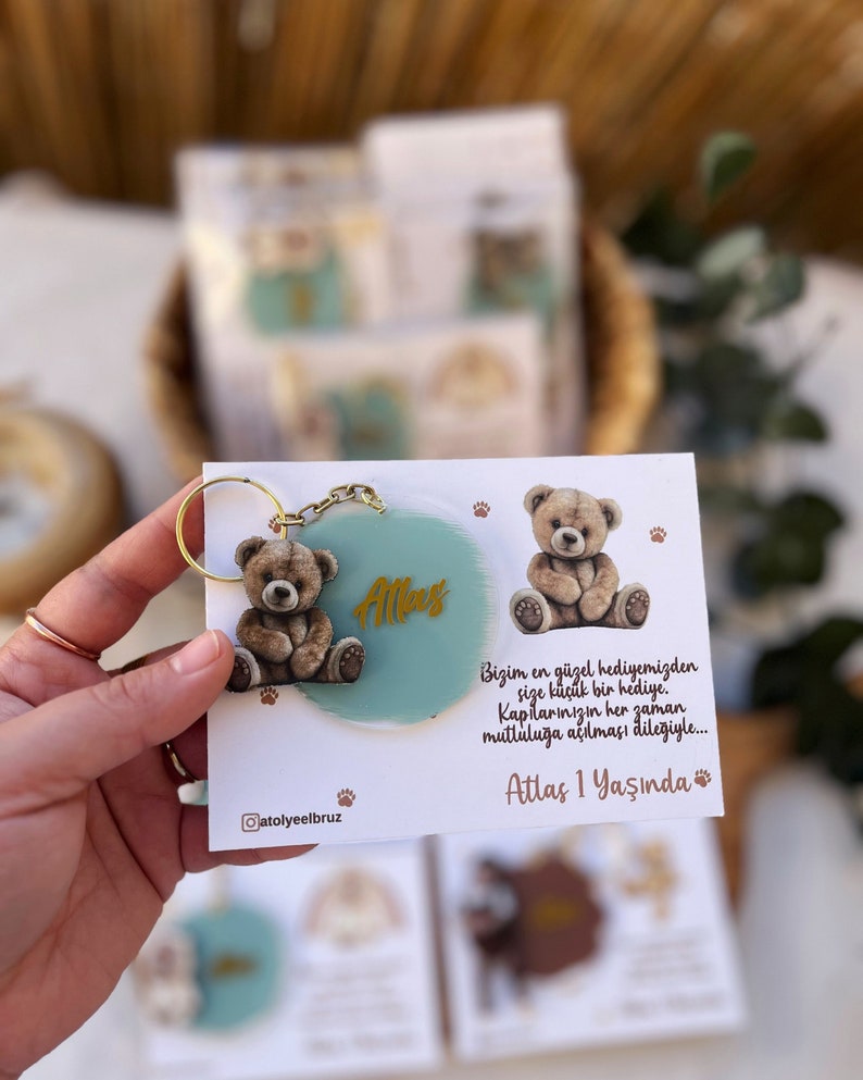 1st Birthday Party Favors,plexi Keychains,baby Shower Gifs,baby Boy ...