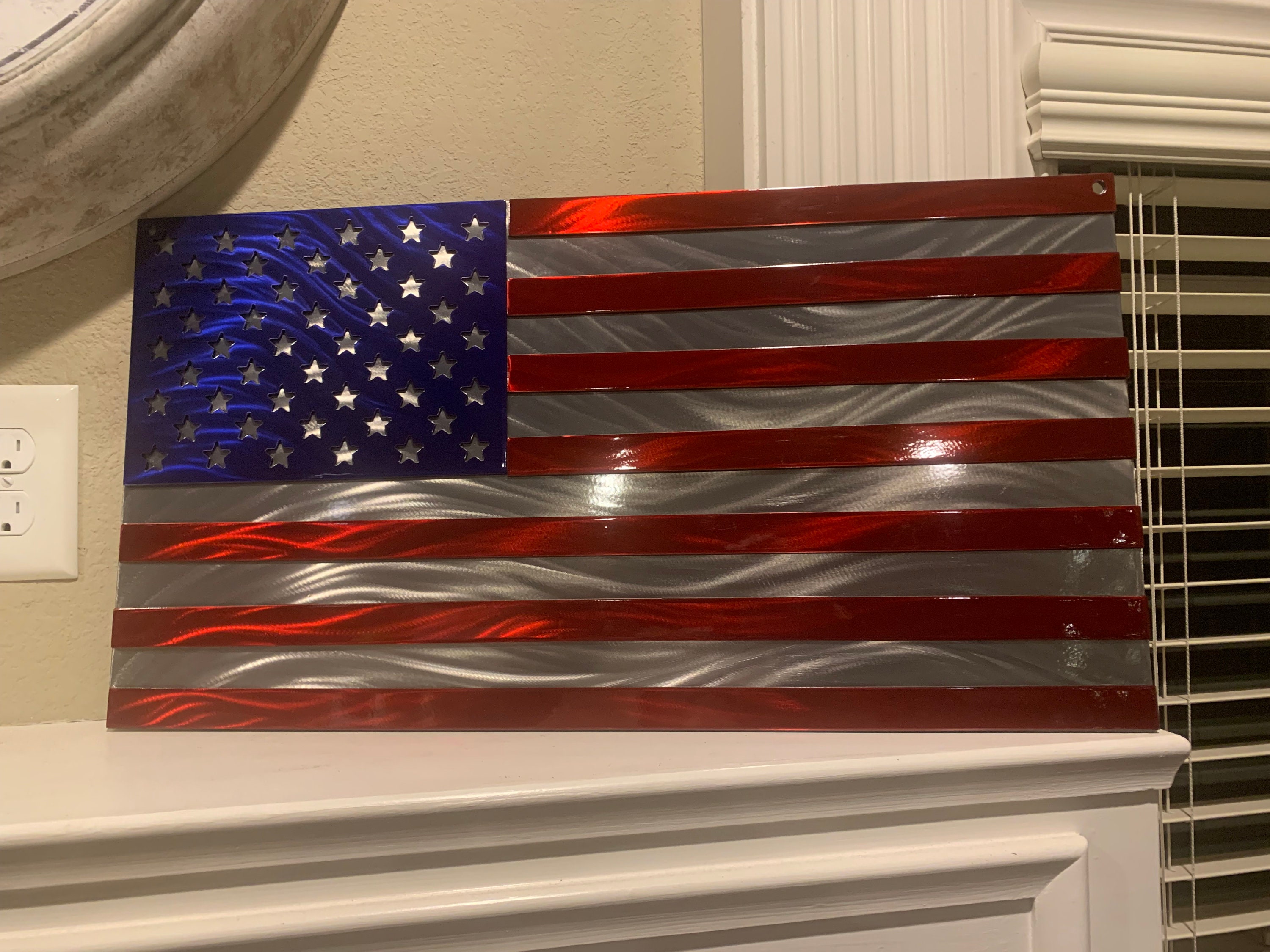 Metal U.S. Flag - Etsy