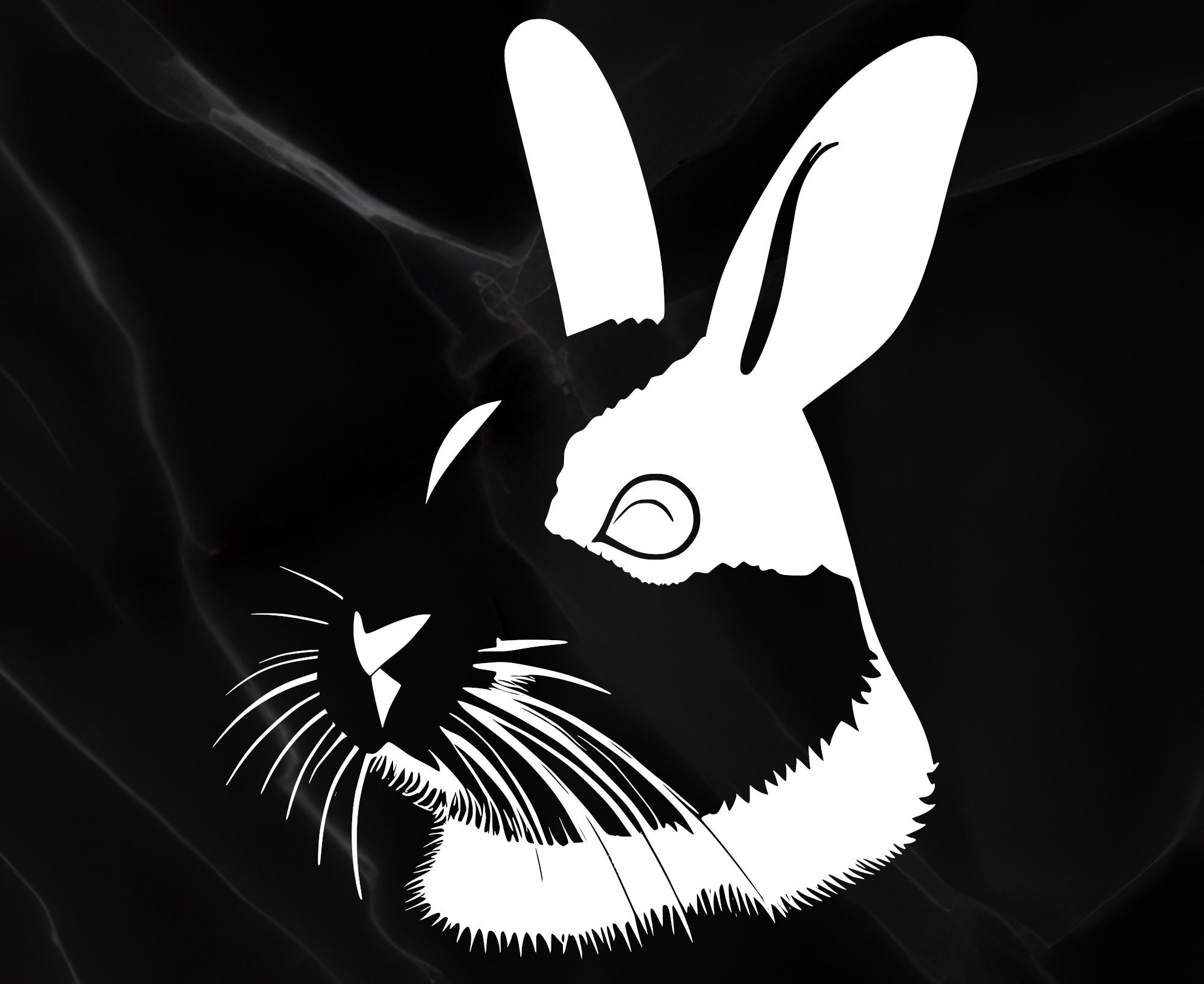 Animal Clip Art: Rabbit Head 1 SVG Rabbit SVG Rabbit Art Rabbit Clipart ...