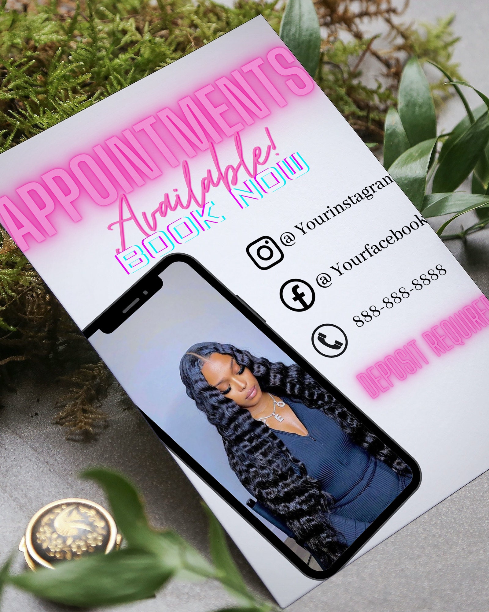 Appointments Available, Bookings Now Open Template, for Business Owners ...