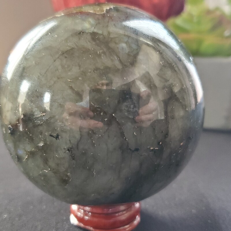 Large Crystal Ball - Etsy
