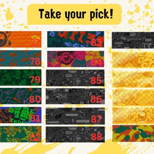Design Your Own SPLASHTAG STICKER Custom Splatoon 3 - Etsy