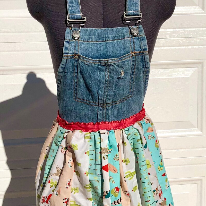 Upcycled Denim Apron - Etsy