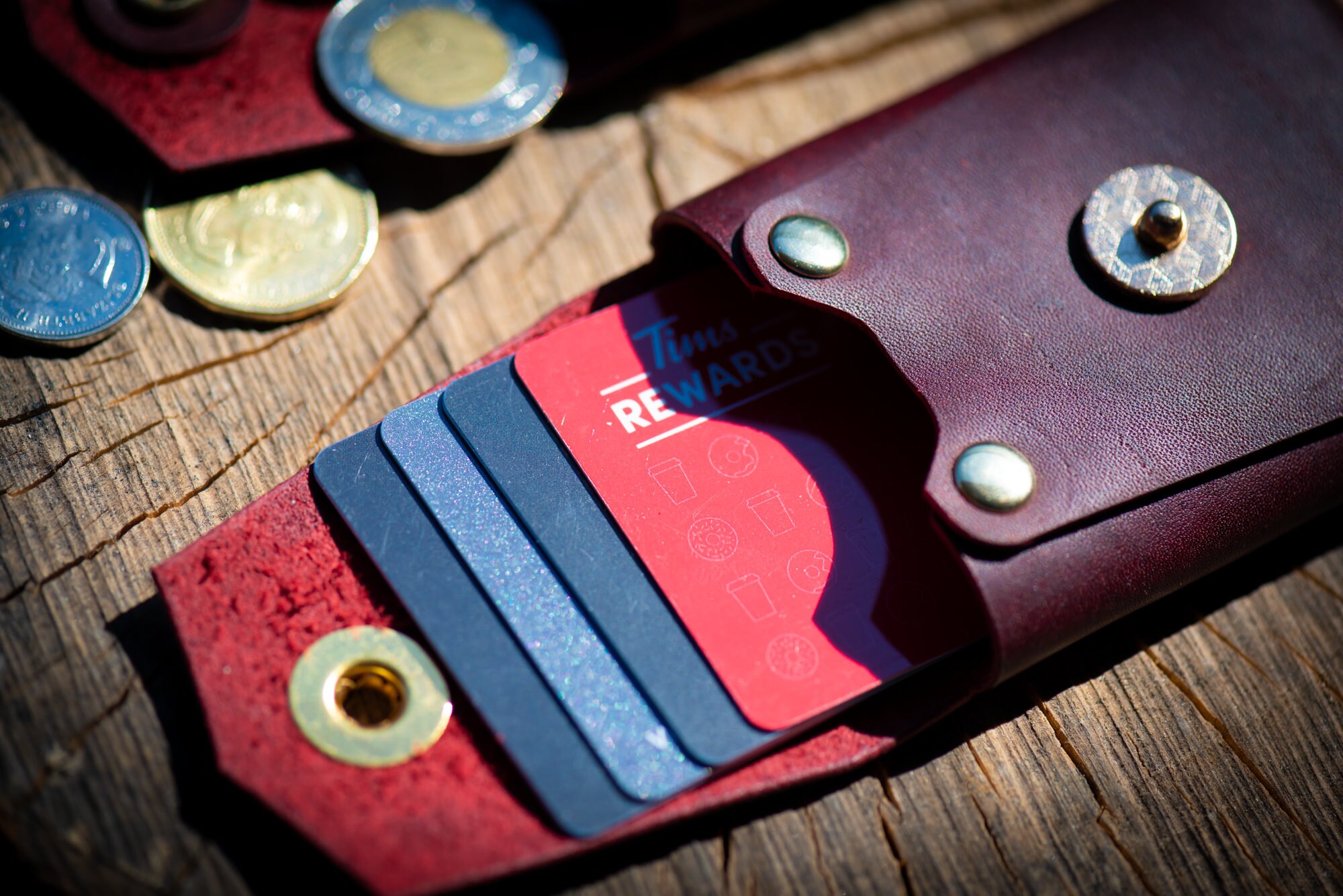 Personalized Leather Credit Card Coin Purse, Coin Pouch, Coin Wallet ...