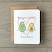 Baby Shower Card | You're Gonna Avo Baby! Congratulations! | Greeting ...
