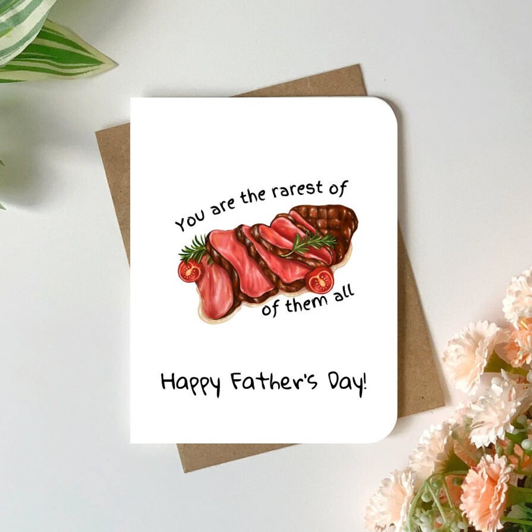 Father’s Day Card Cute and Funny Greeting Card for Dad Punny Father’s ...