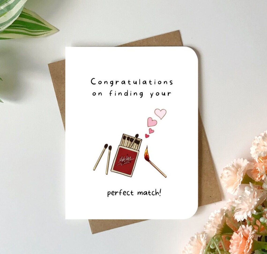 Wedding Card Greeting Card for Newly Wed Couple for Bride and Groom ...