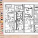 Printable Coloring Bookmarks, DIY Bookmarks, Back to School, Reading ...