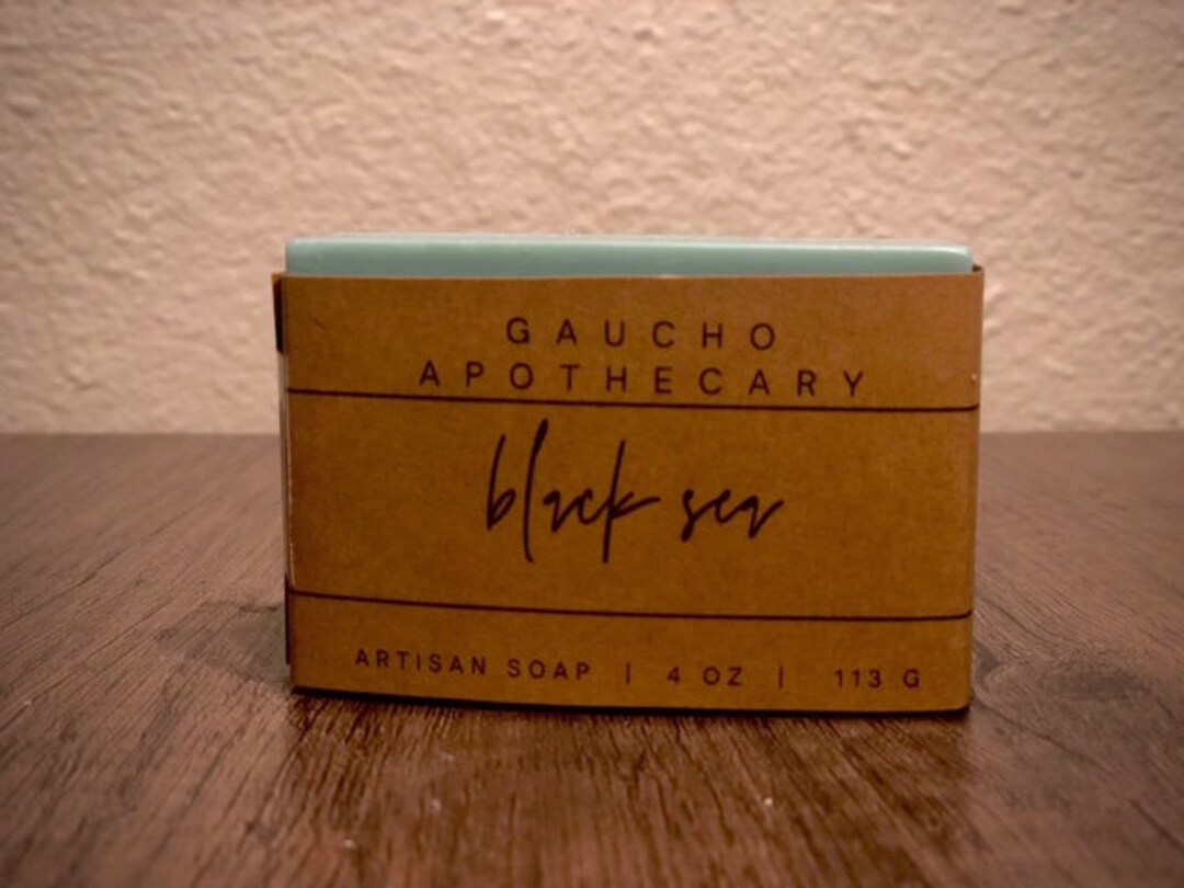 Cocoa Butter Hand Poured Soap Black Seas - Etsy