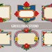 Vintage Blank Labels, Vintage Floral Labels, PNG & A4 Files, Old Labels ...