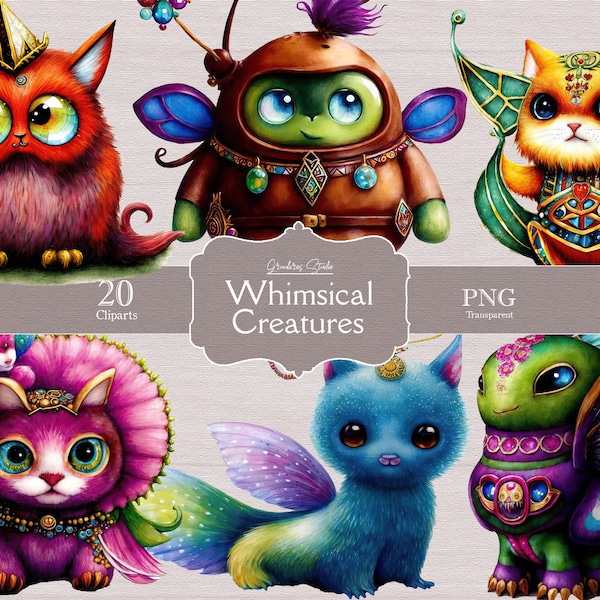 Whimsical Creature - Etsy