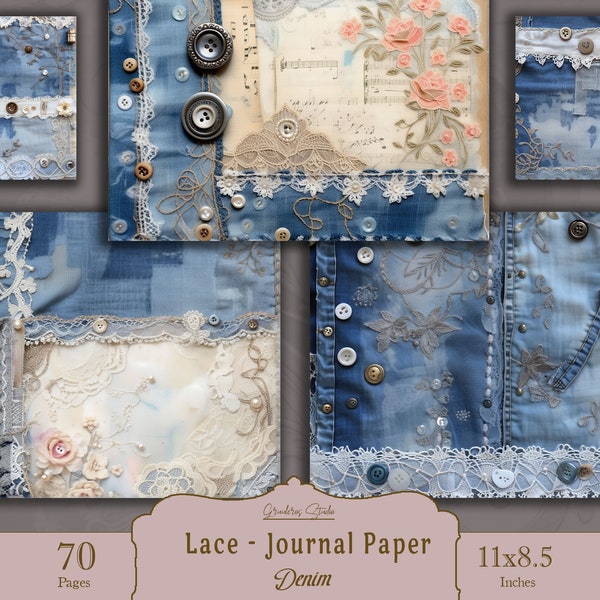 Denim and Lace - Etsy