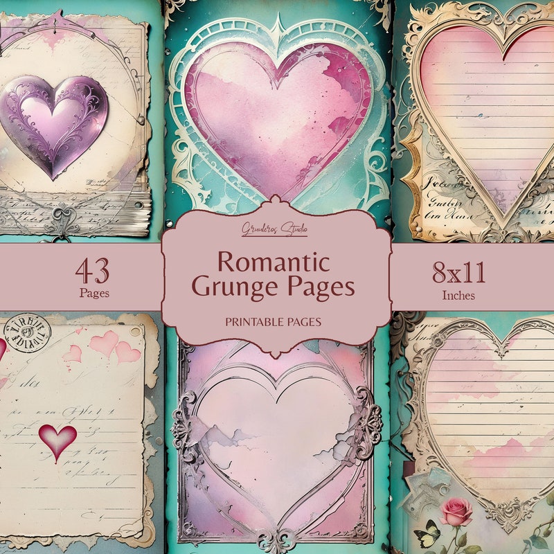 Romantic Journal - Etsy