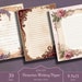 Victorian Writing Paper, Filigree Pages, Collage Printable Junk Journal ...
