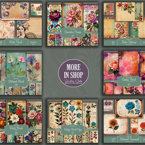 Printable Victorian Paper, Texture Theme, Journal Embellishment, Luxury ...