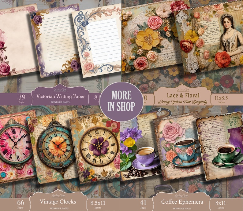 Printable Burgundy Paper, Scrapbook Pages, Embellishments, Damask ...