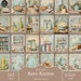 Retro Kitchen Pages, Junk Journal and Scrapbook Paper, Food Images ...