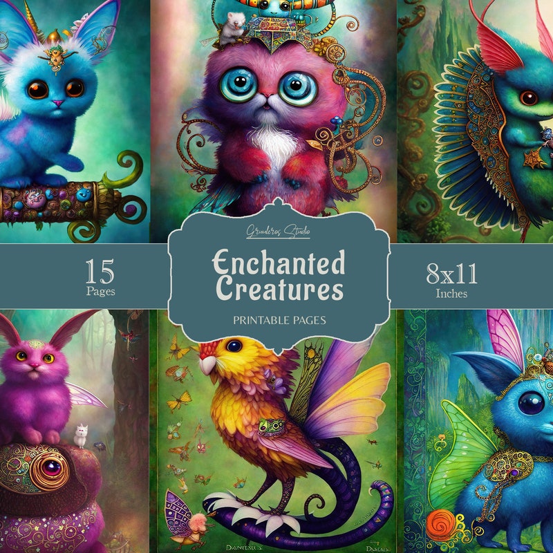 Enchanted Creatures - Etsy